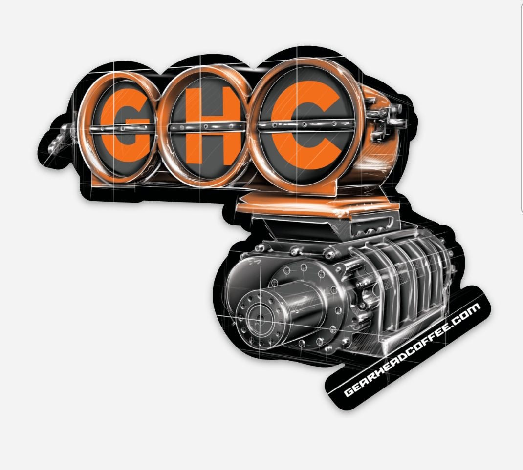 Gearhead Coffee Stickers