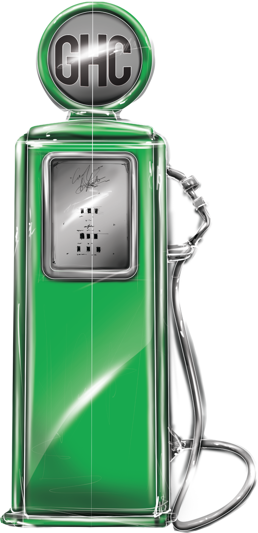 4" Pure No Lead Sticker – Gearhead Coffee